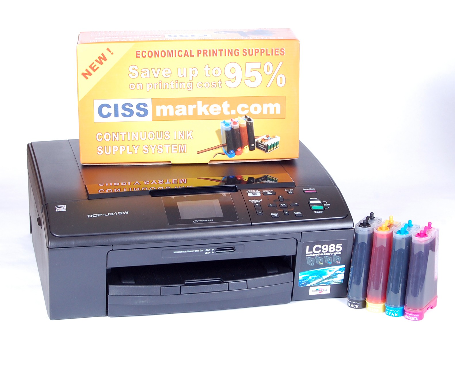 Multifunctional Brother MFC-J220 cu sistem CISS - CISSmarket
