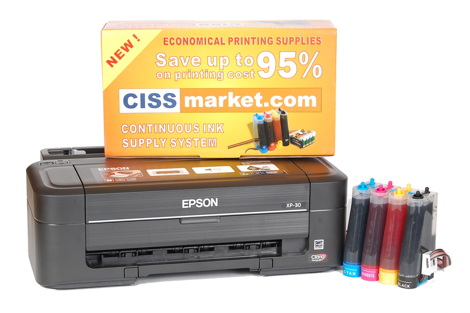 Imprimanta Sublimare Epson Expression Home XP-30 cu sistem CISS ...