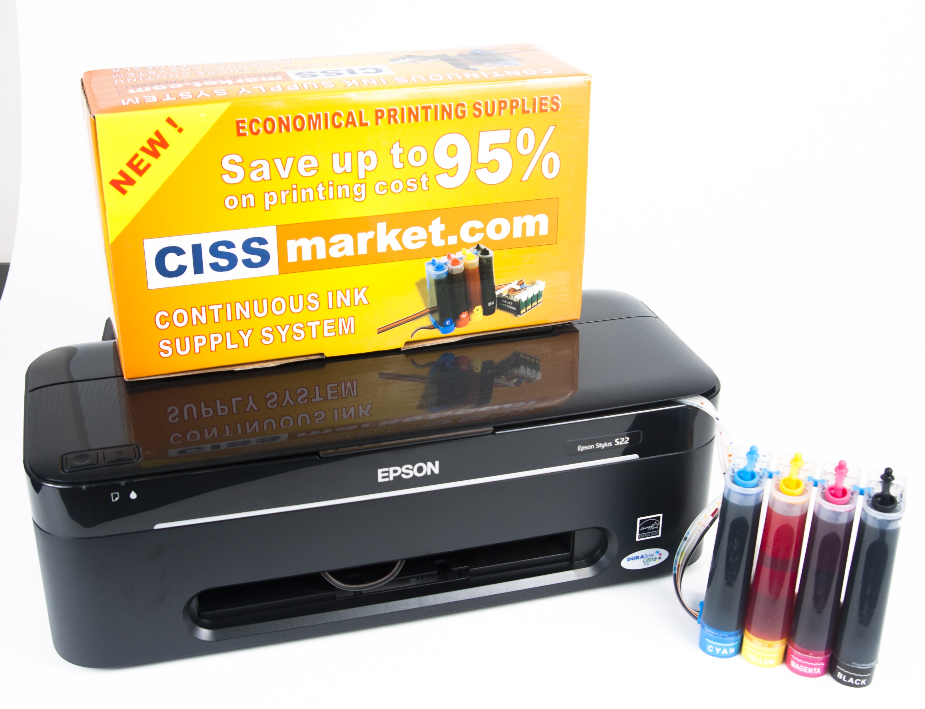 Imprimanta Epson Stylus S22 cu sistem CISS - CISSmarket