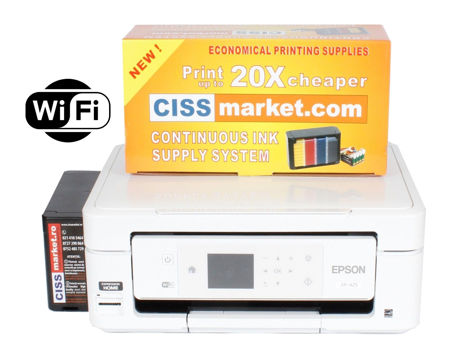 Epson Expression Home XP-445 cu CISS | CISSmarket.ro
